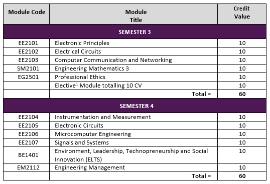 Bachelor of Engineering (Honours) in Electrical and Electronic ...